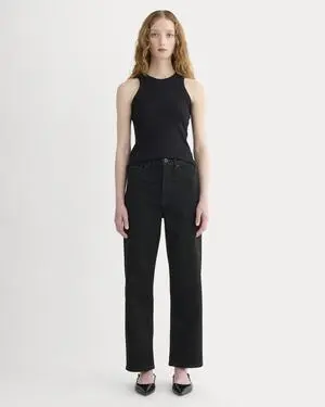 Everlane Way-High® Straight-Leg Jean 2.0 Black | 29.5” Inseam